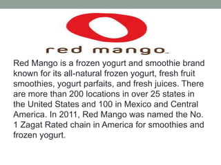 Red mango | PPTX