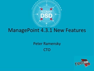 Redmap User Group 1 Full2 | PPT