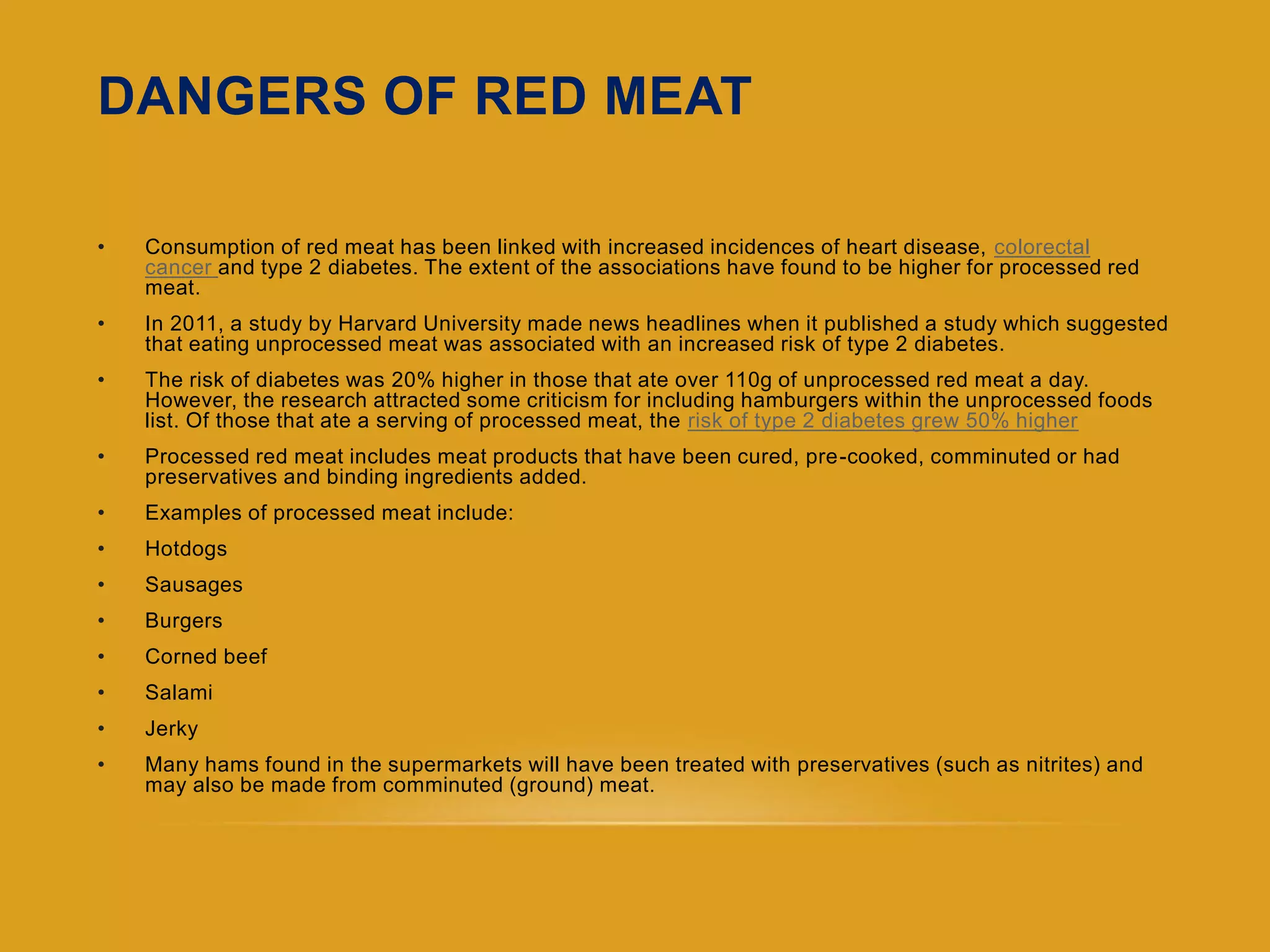 Red meat facts | PPTX
