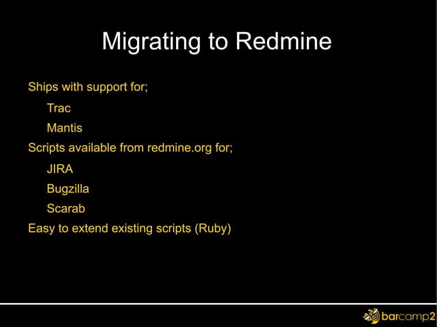Hassle Free Issue tracking with redmine | ODP