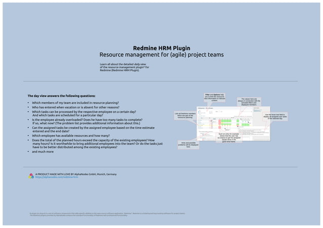 Redmine HRM Plugin: Resource Management for project teams | PDF | Computing | Technology & Computing