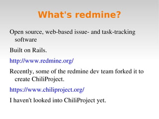 redmine-lite | ODP | Computer Software and Applications | Computing