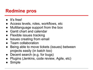 Redmine for azoft | PDF | Shareware and Freeware | Computer Software and Applications