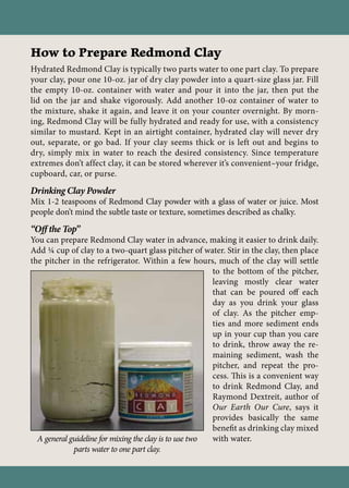 Redmond Clay Booklet | PDF