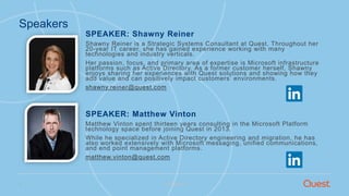 Quest to the Cloud - Identifying the Barriers to Accelerate Office 365 ...