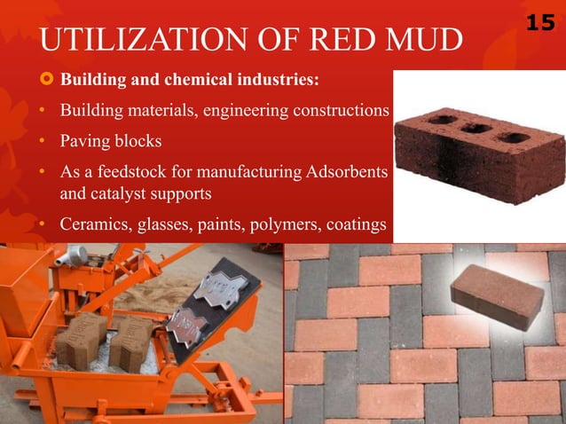 Red mud processing and utilization | PPTX | Commodities | Economy