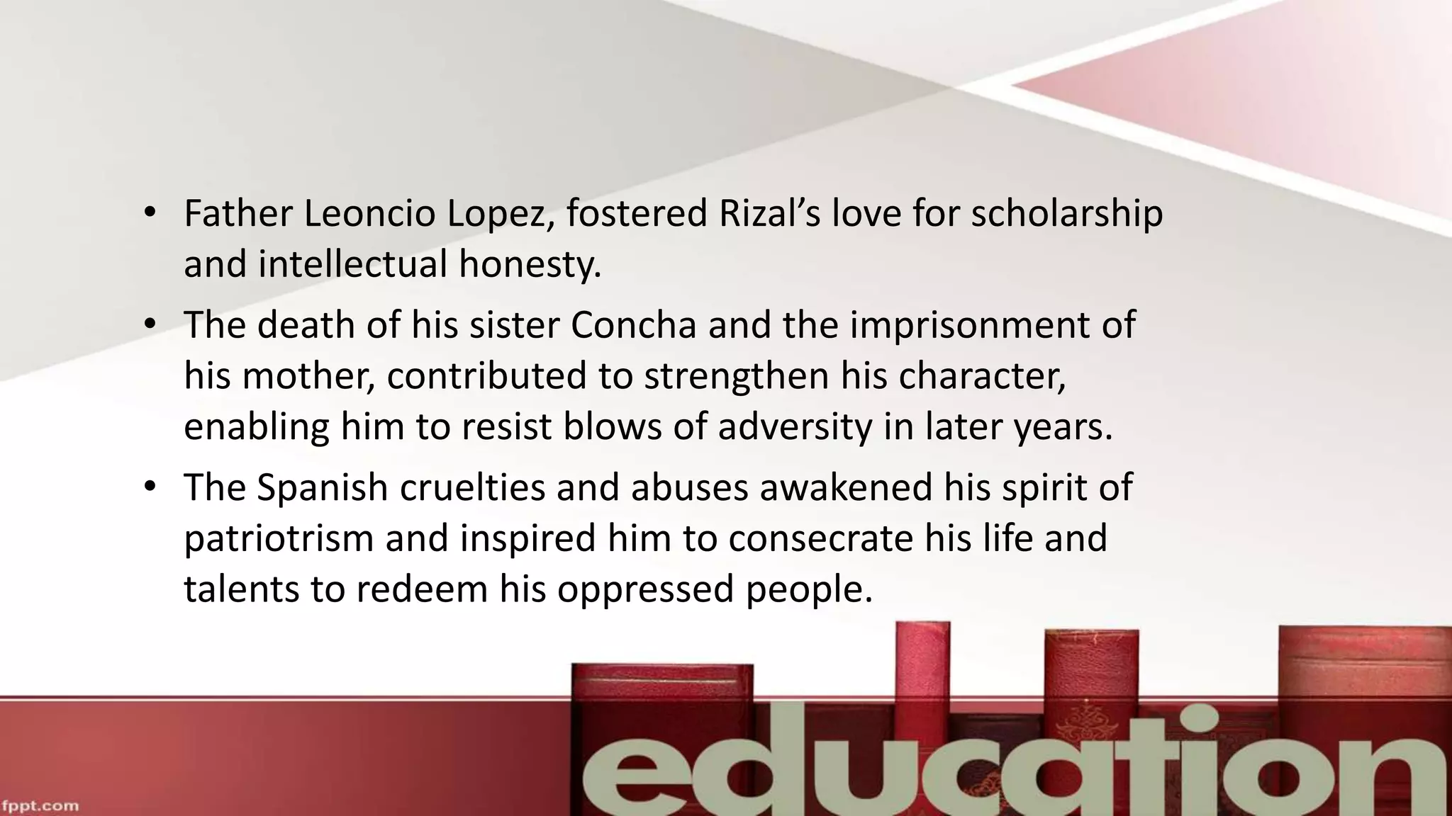 Rizal: Childhood years in Calamba | PPTX