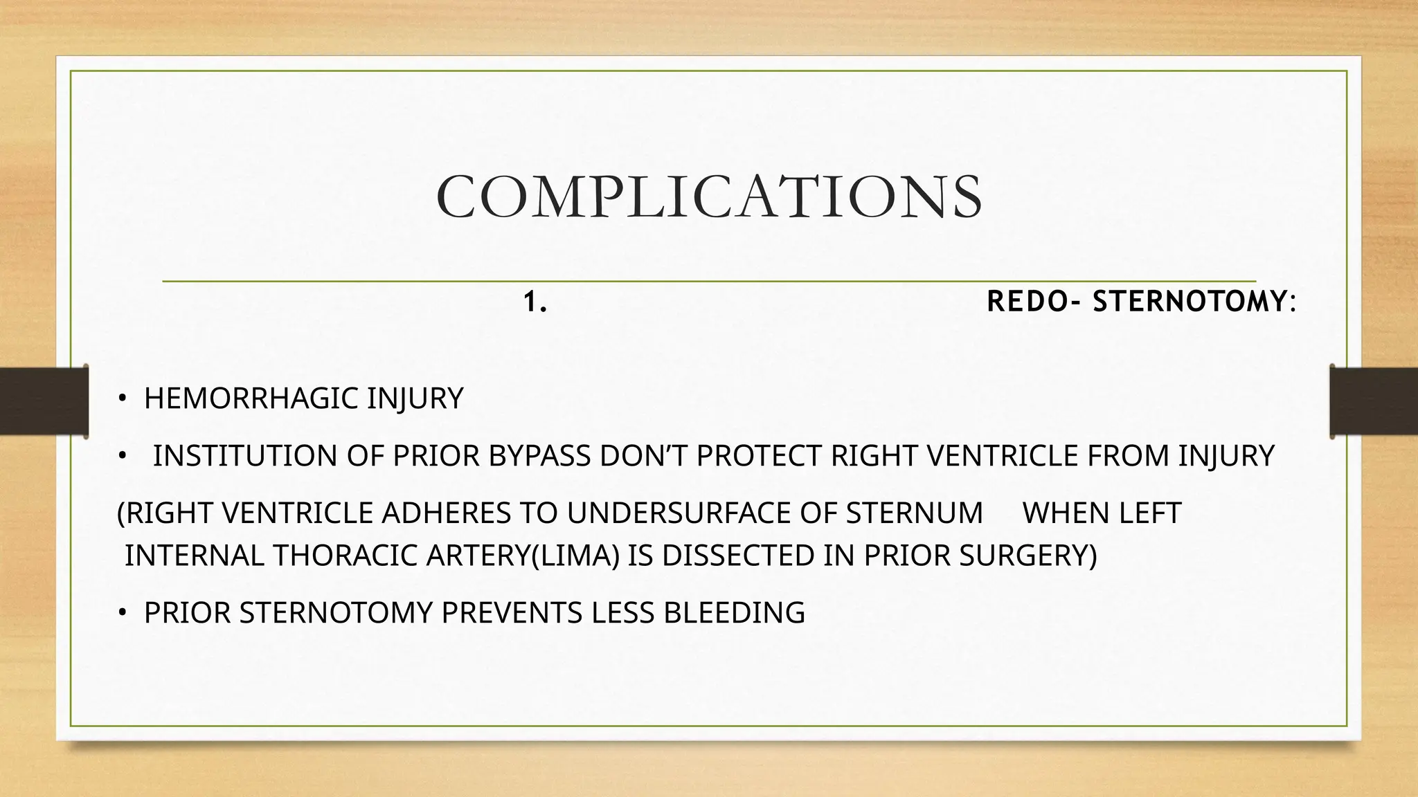 redo-cardiac surgery and ecmo description and types | PPTX