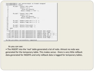 Redo and Rollback | PPTX