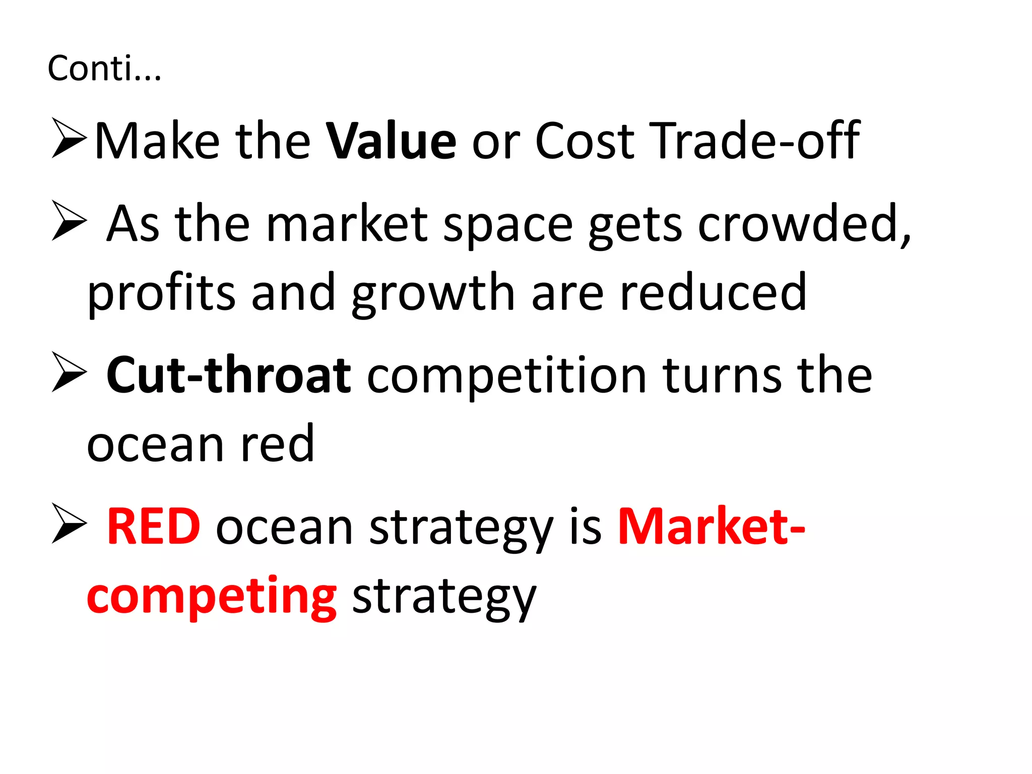 Red ocean Strategy | PPTX