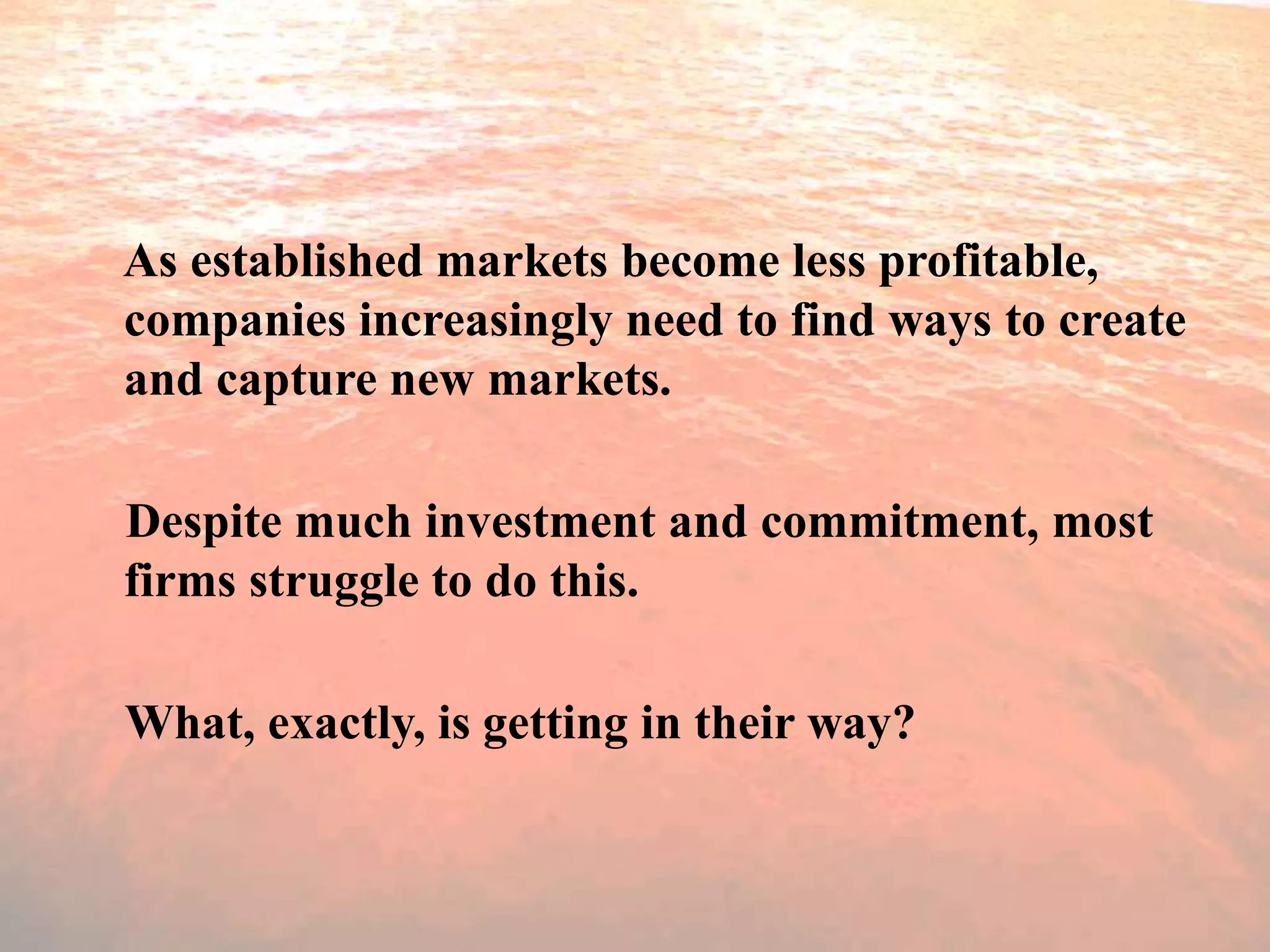 Red ocean traps HBR | PPTX