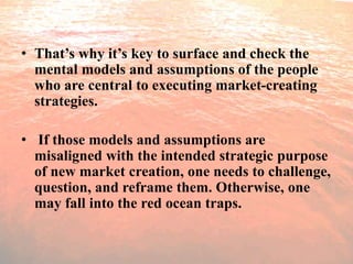 Red ocean traps HBR | PPTX