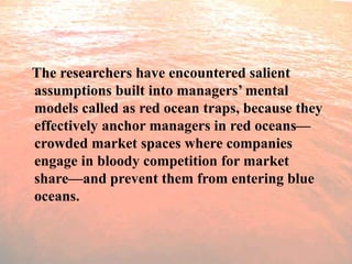 Red ocean traps HBR | PPTX