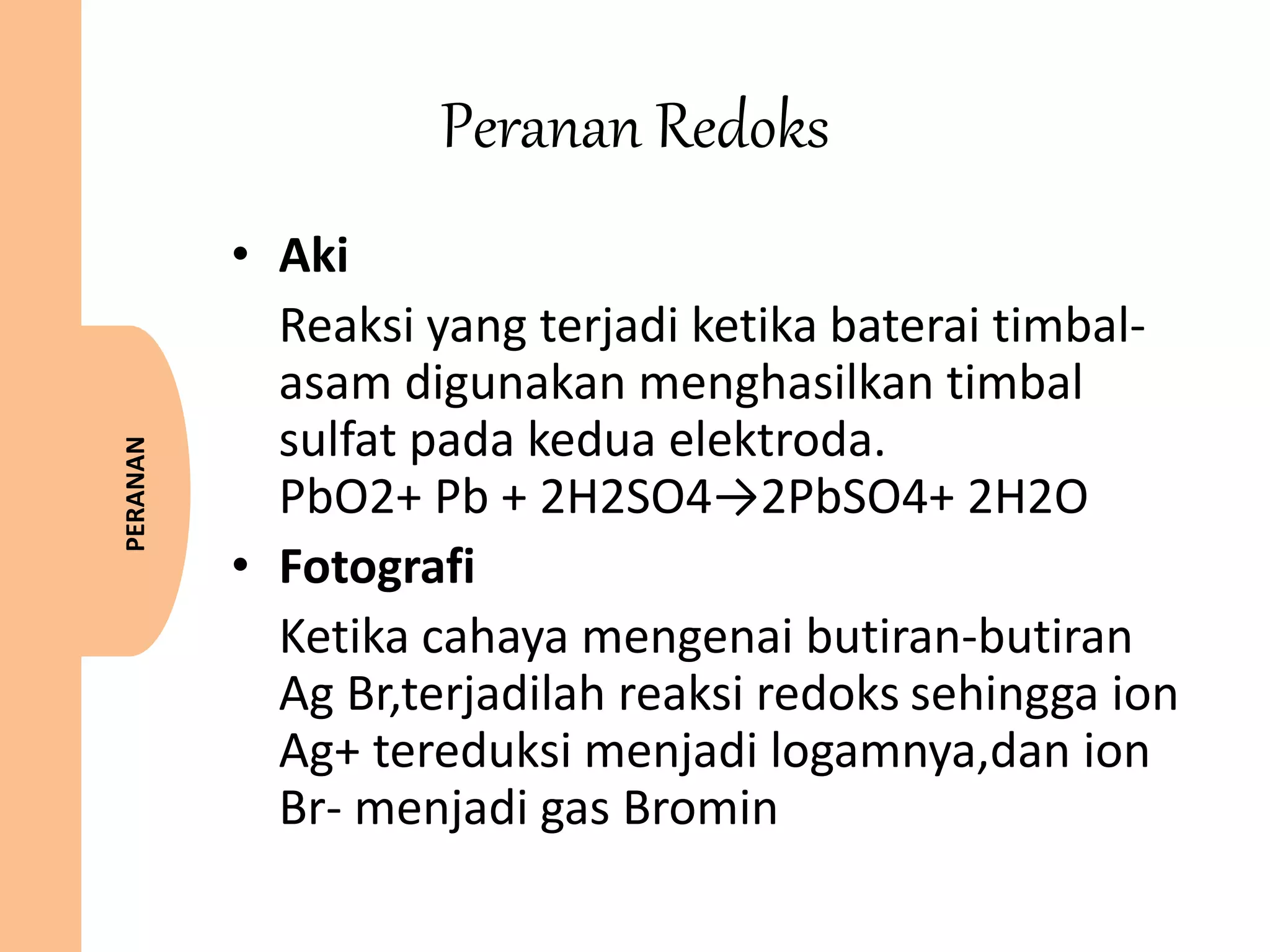 Redoks | PPTX