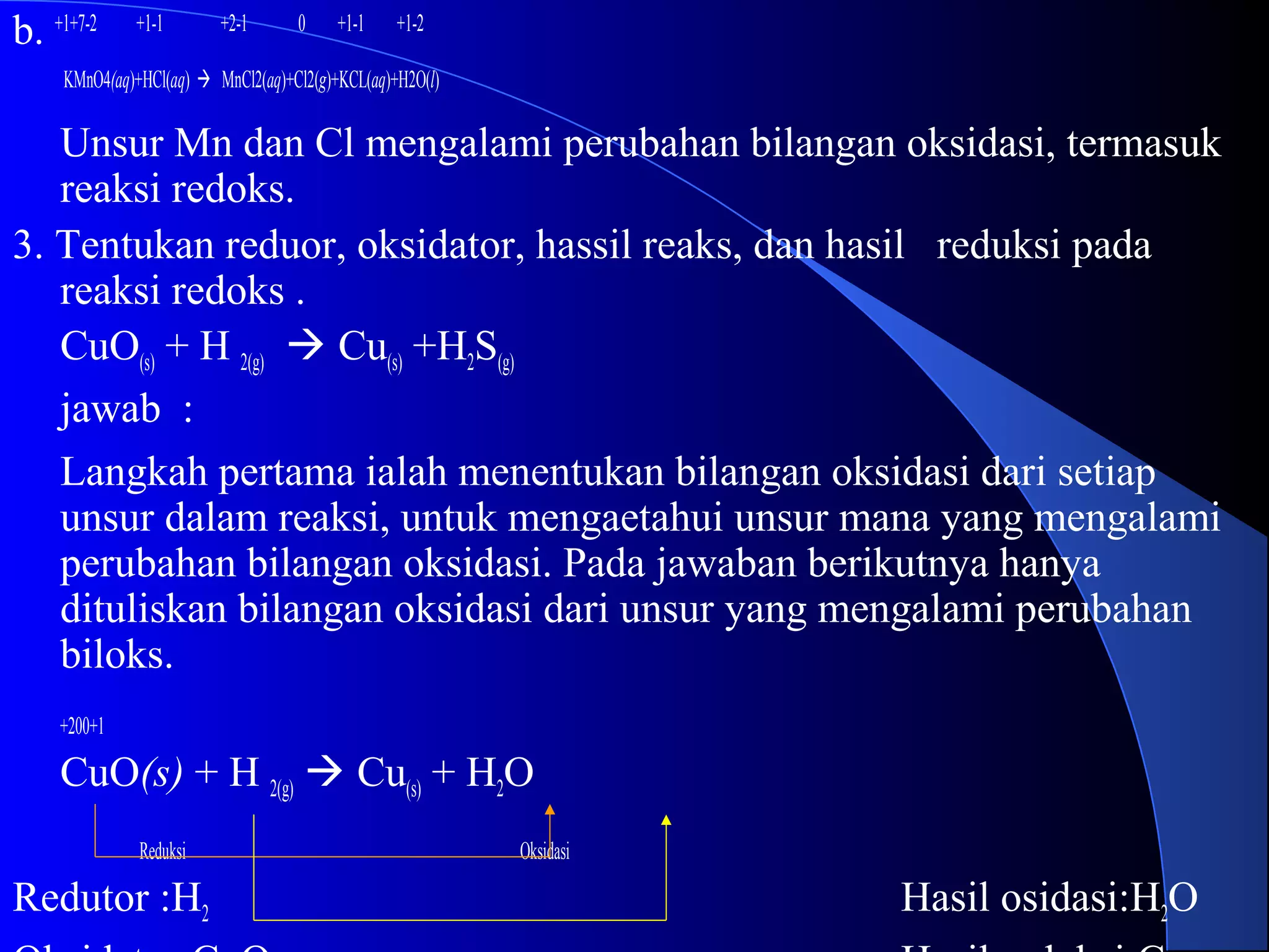 Chemistry Redoks | PPT