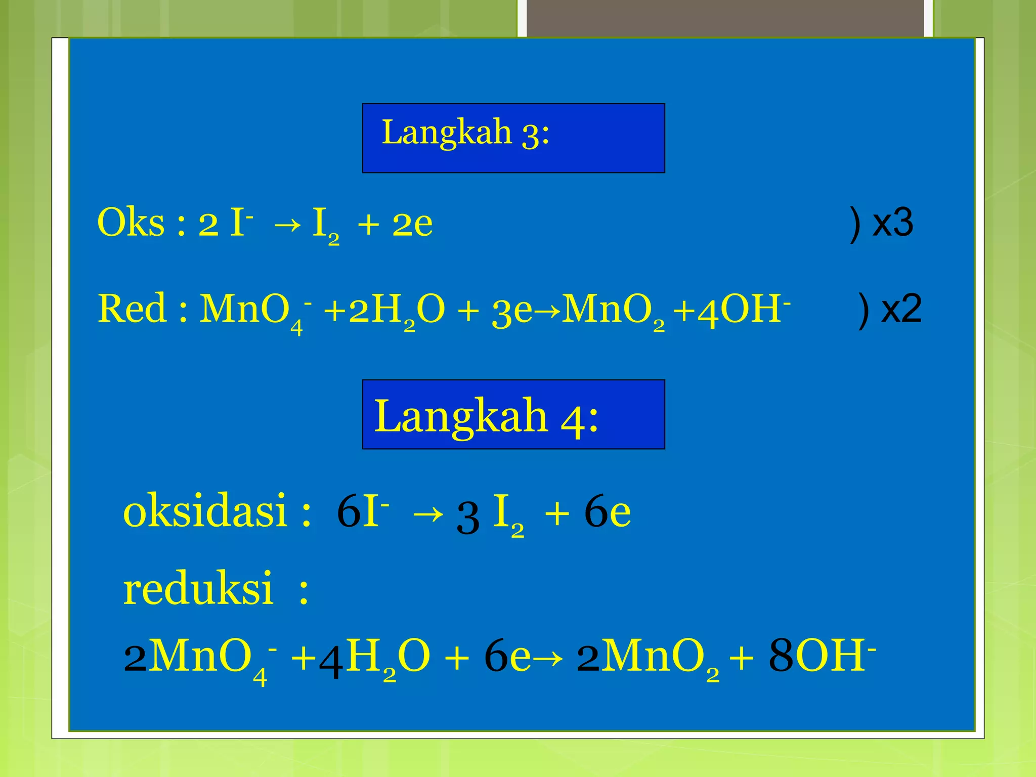 Redoks & elektrokimia | PPT