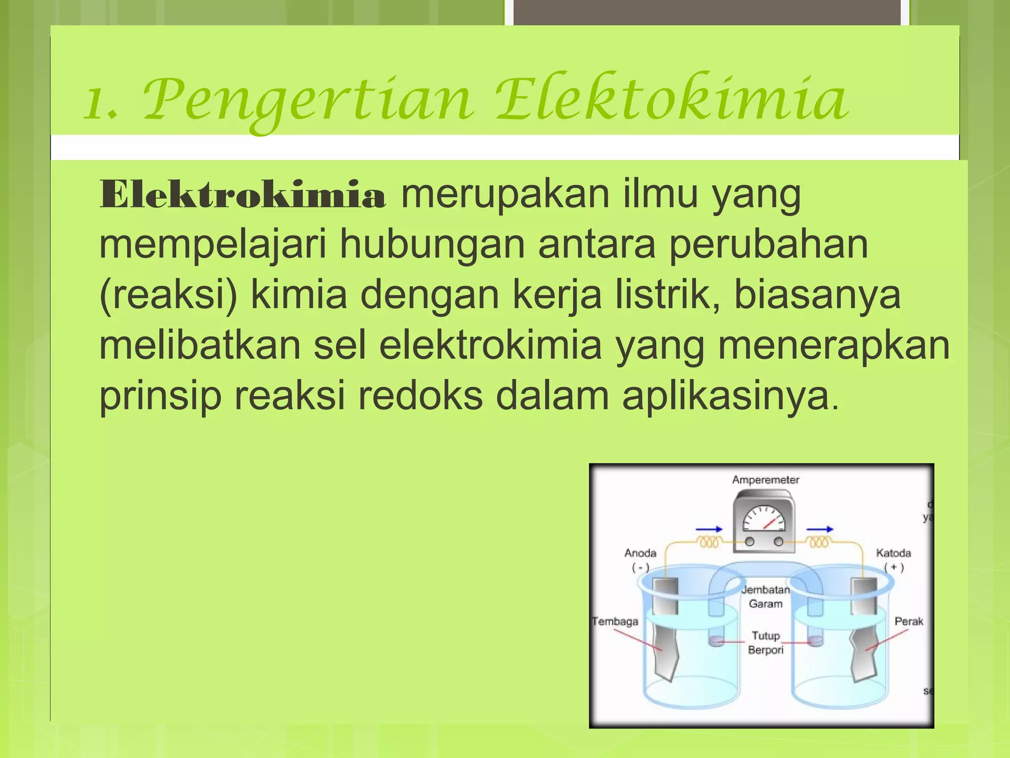 Redoks & elektrokimia | PPT
