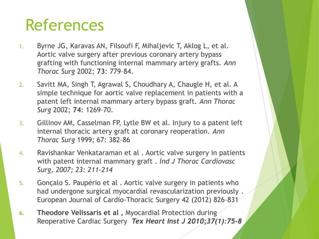 REDO cabg patent lima myocardial protection | PPT