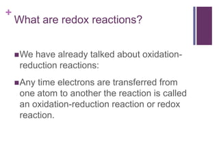 Redox | PPT