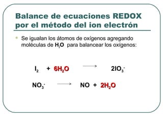 Reacciones de oxidación-reducción o reacciones redox | PPT