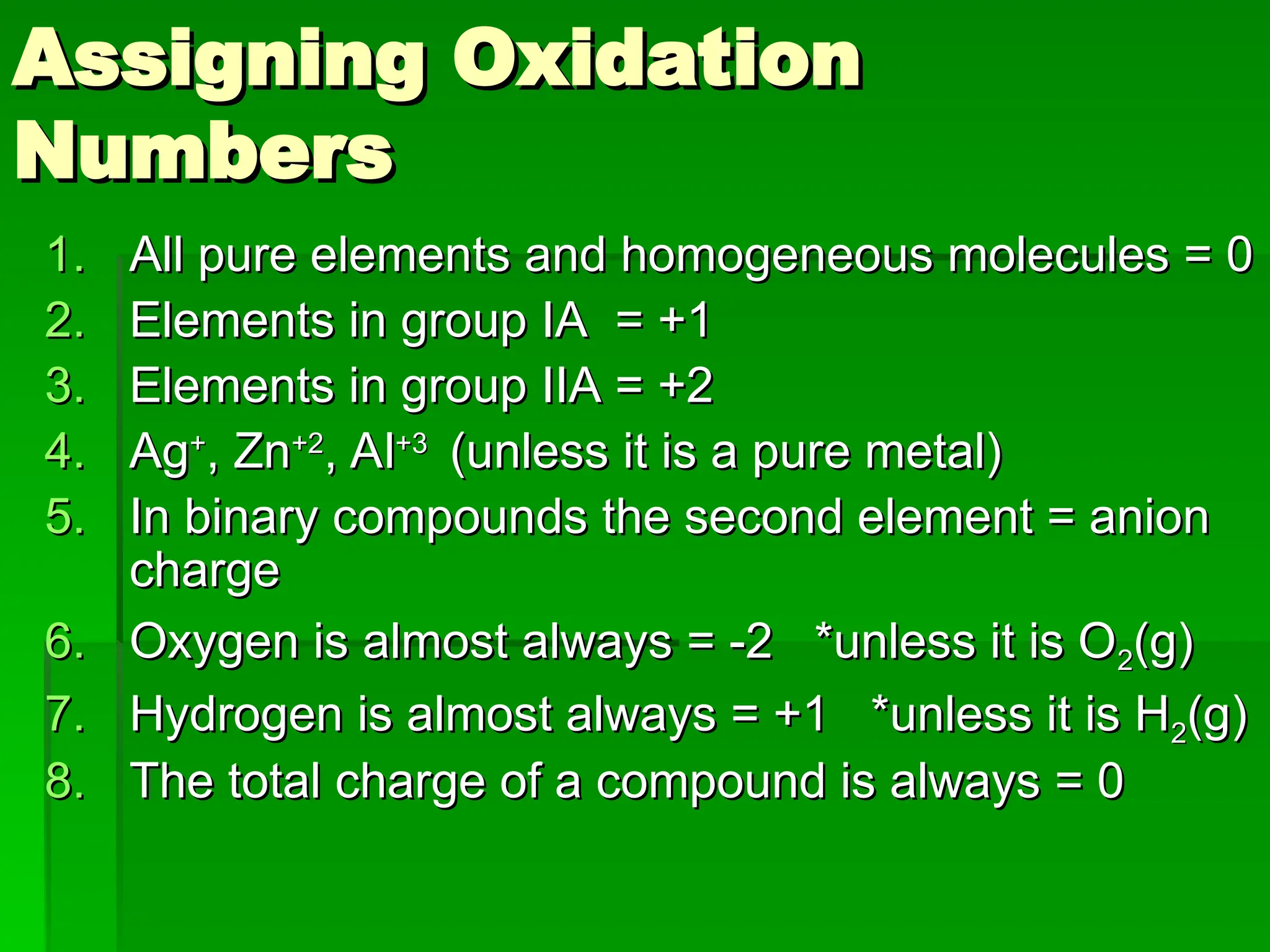 Redox , oxidation reaction , oxidizing agent | PPT