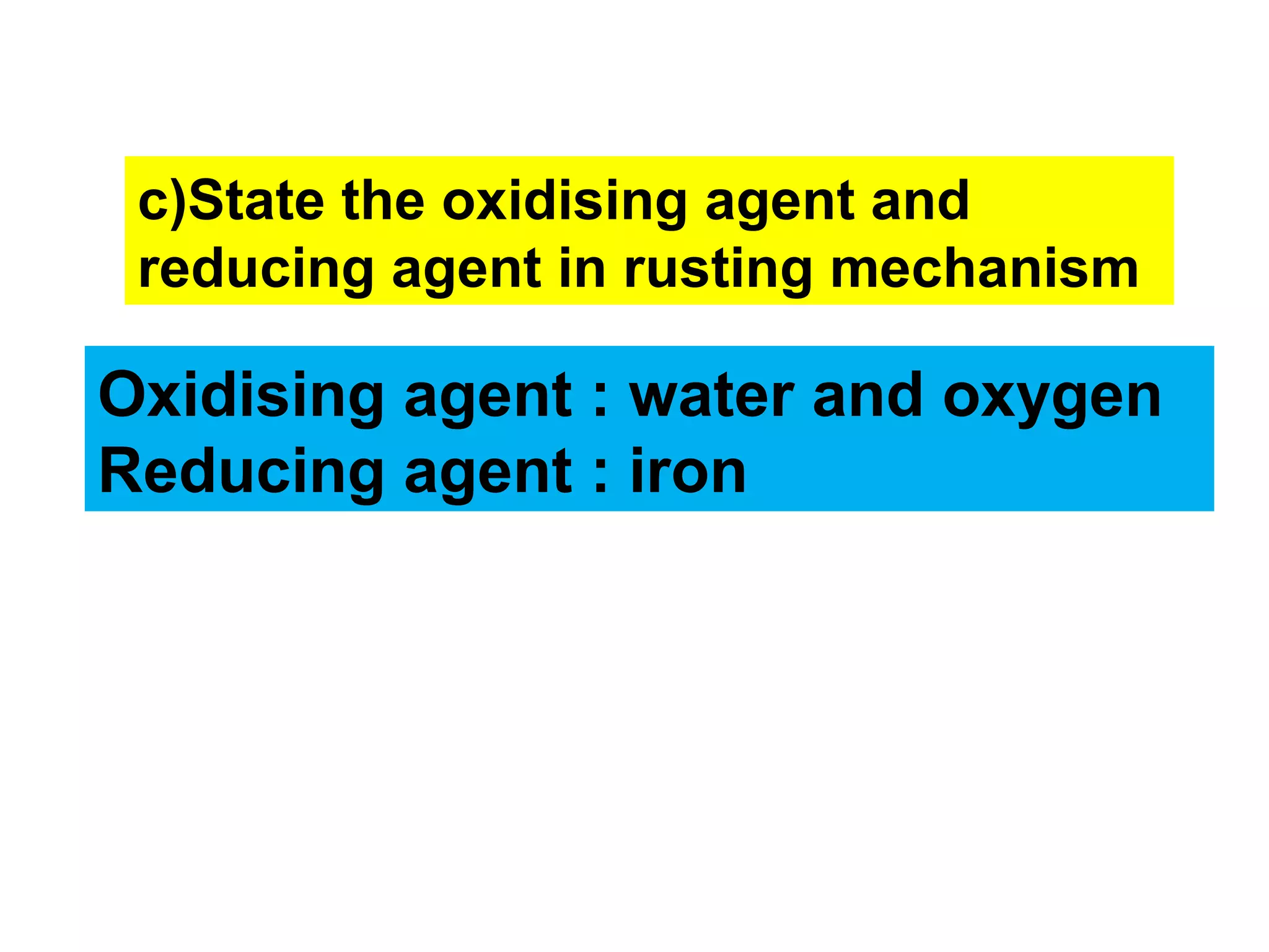 Redox part 3= rusting - reactivity series and diff between electrolytic ...