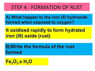Redox part 3= rusting - reactivity series and diff between electrolytic ...