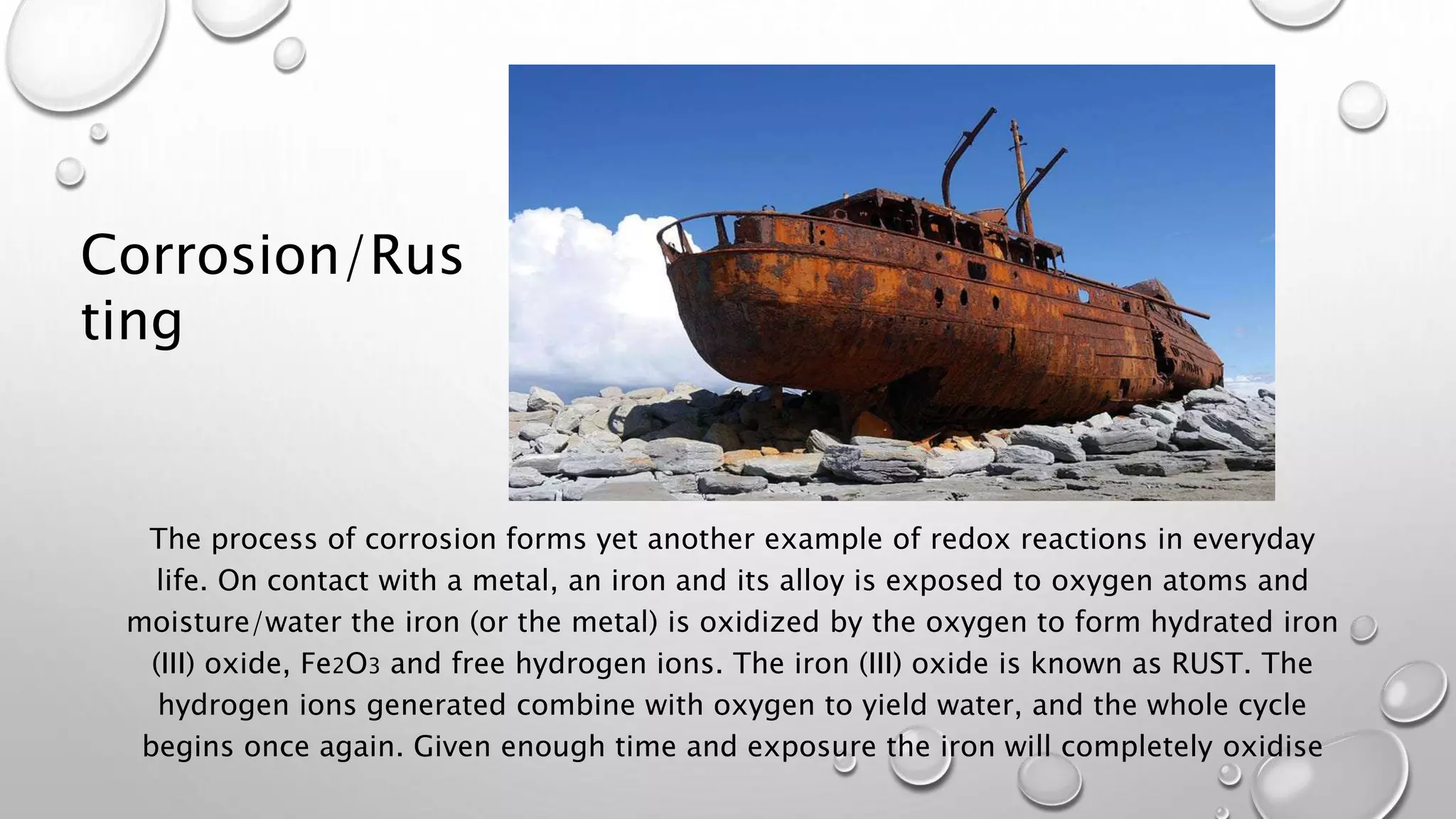 Redox in everyday life | PPTX