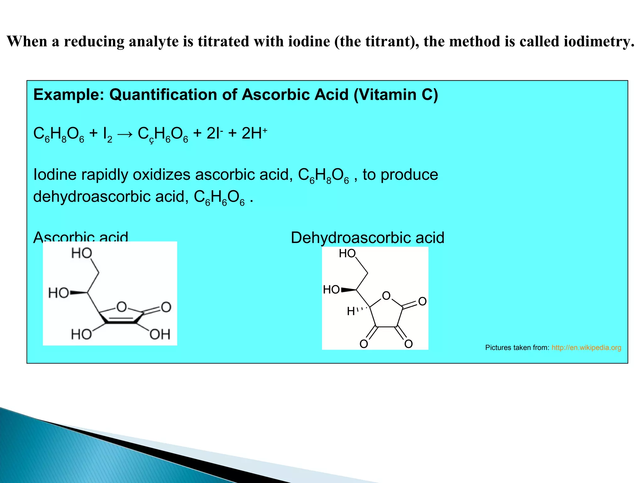 Redox titration | PPT