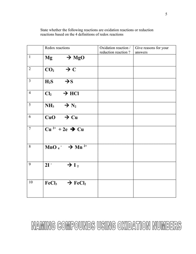 Redox module part one-3 | PDF