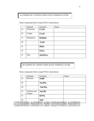 Redox module part one-3 | PDF