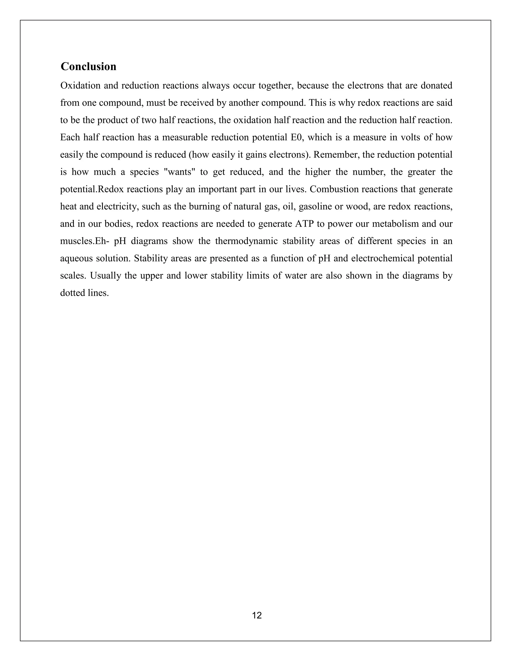 Redox Processes. Eh-pH Relationships.pdf