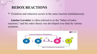 Redoxreaction, oxidation and reduction -Microbial physiology.pptx