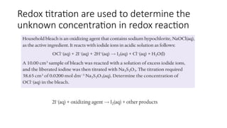redox reaction.pptx explaining what is oxidation number, how to ...