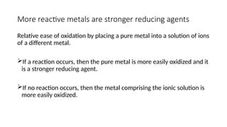 redox reaction.pptx explaining what is oxidation number, how to ...