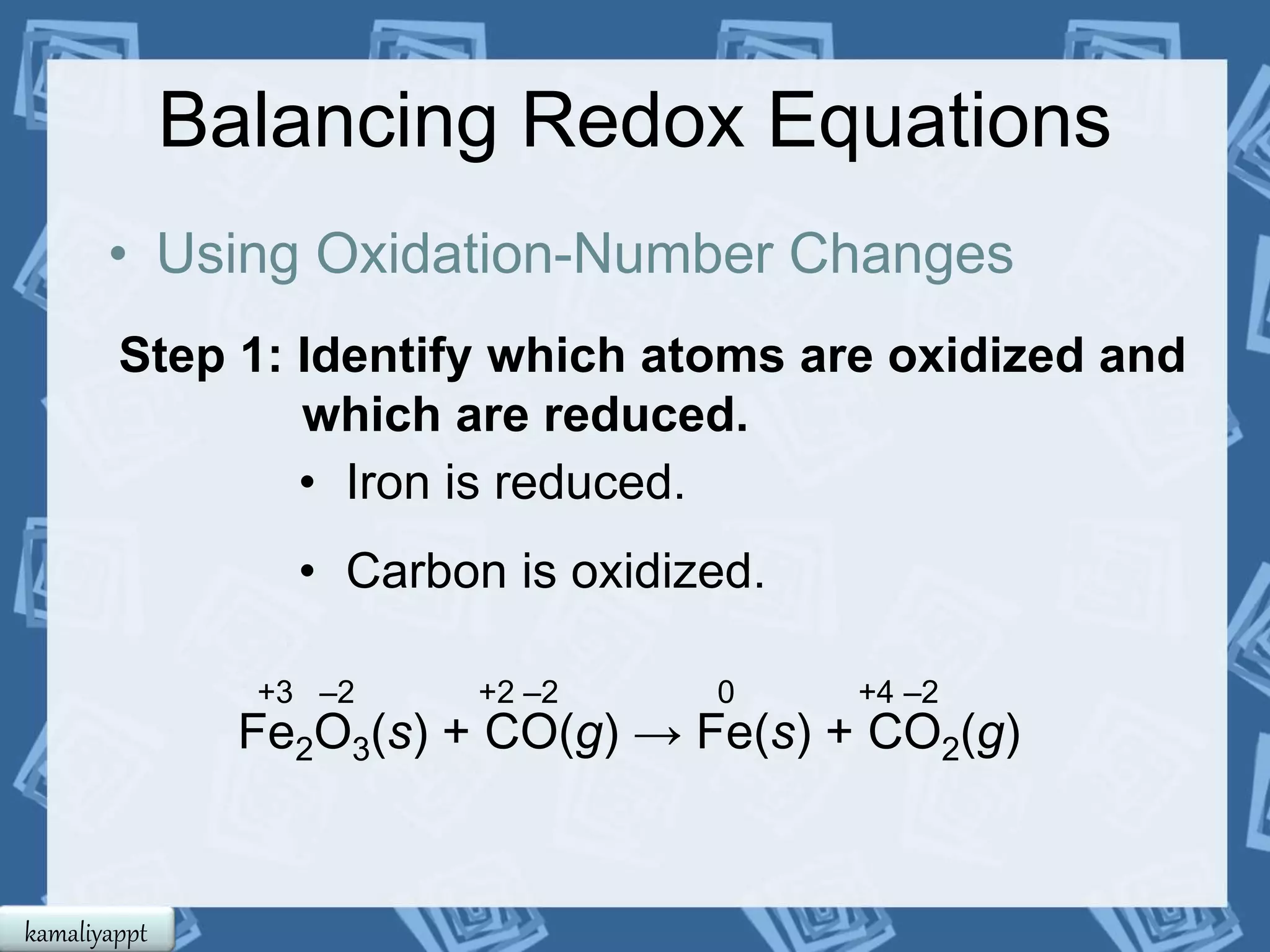 Redox Reaction and Electrochemical Cell (Reaksi Redoks dan Sel ...
