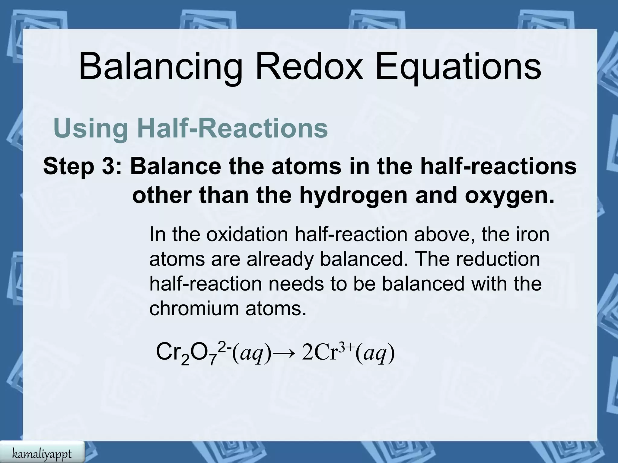 Redox Reaction and Electrochemical Cell (Reaksi Redoks dan Sel ...