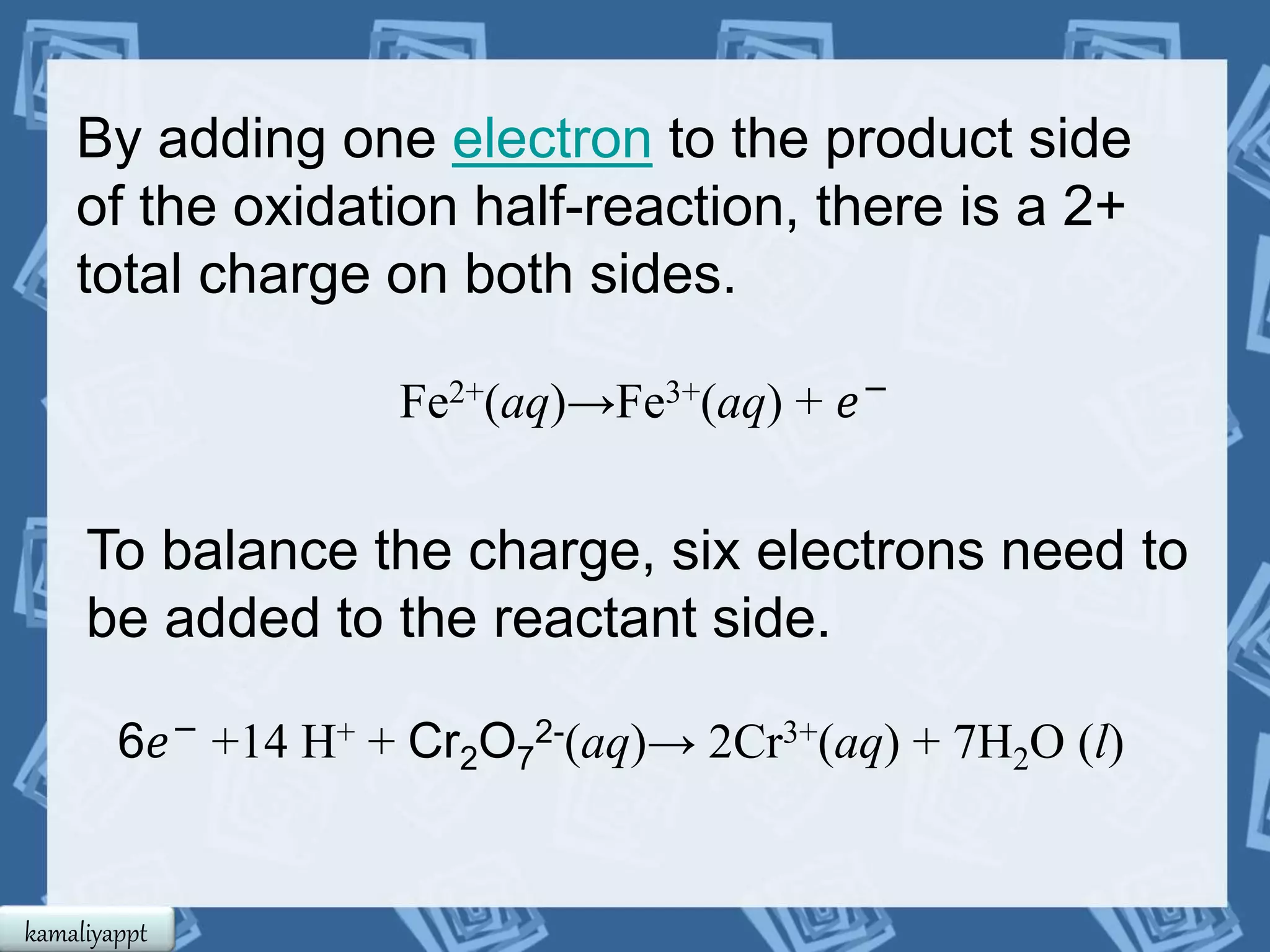 Redox Reaction and Electrochemical Cell (Reaksi Redoks dan Sel ...