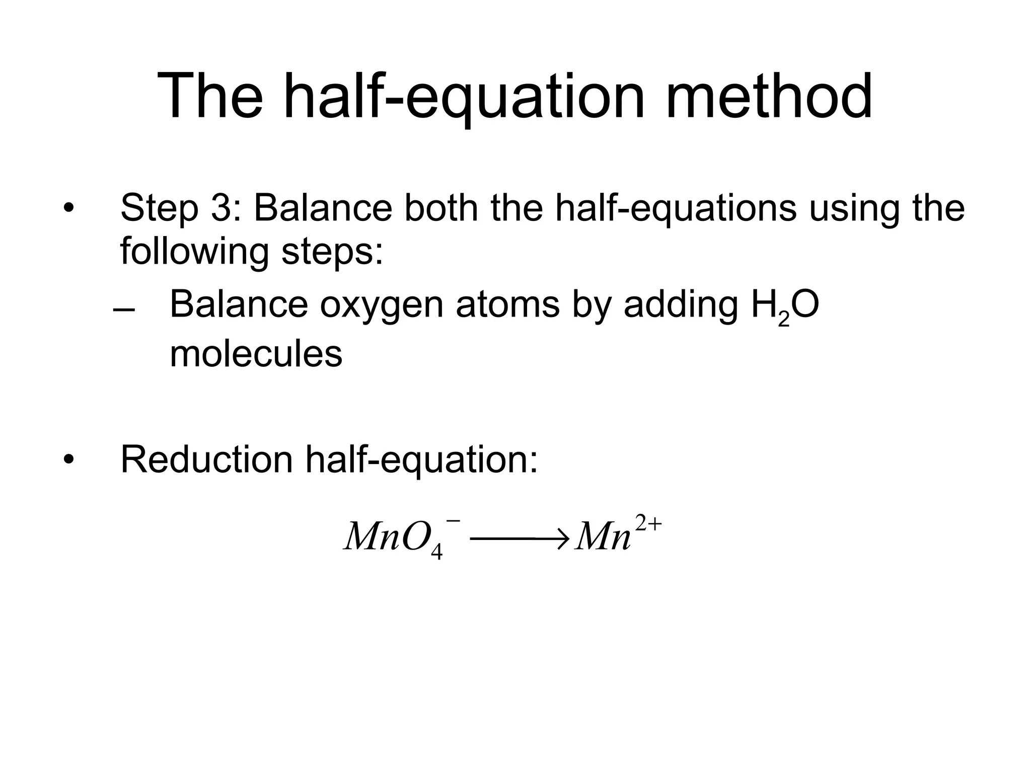 Redox reactions | PPT
