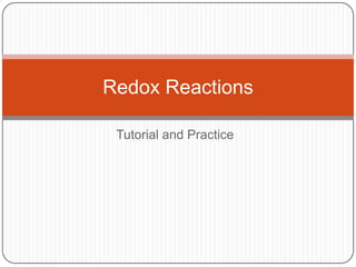 Redox reactions | PPTX | Chemistry | Science