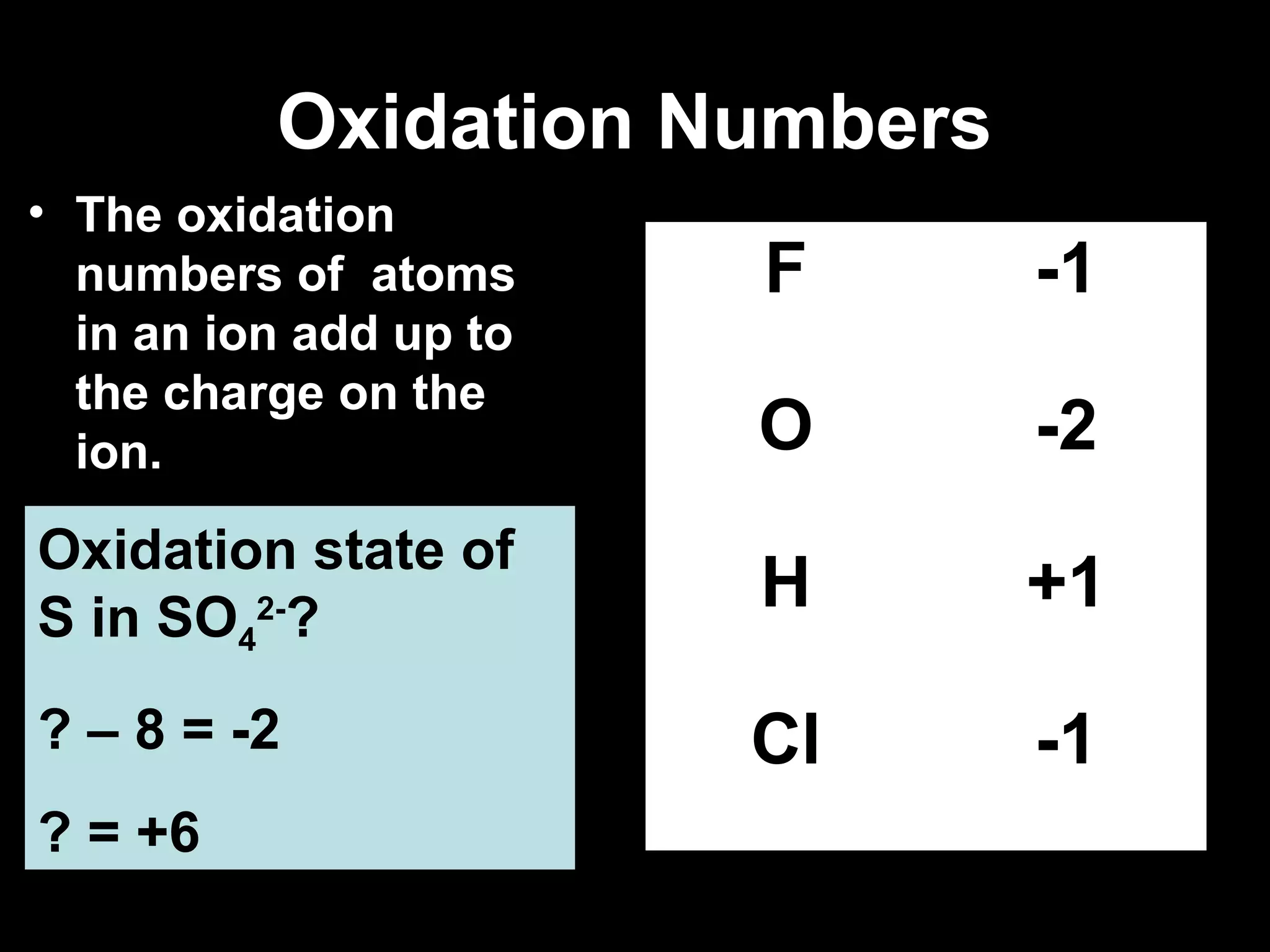 Redox reactions | PPT