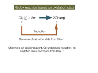 Redox reactions | PDF