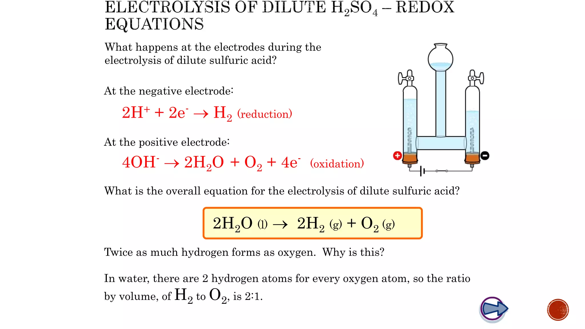Redox reactions at electrodes | PPT