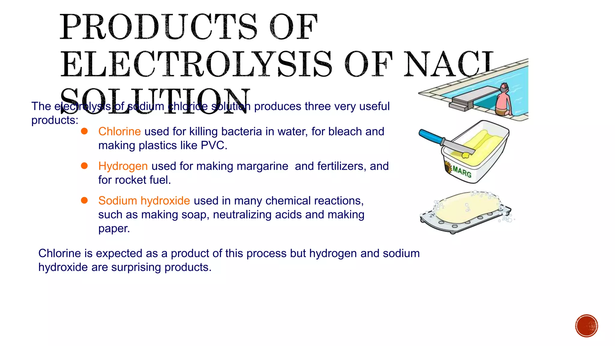 Redox reactions at electrodes | PPT