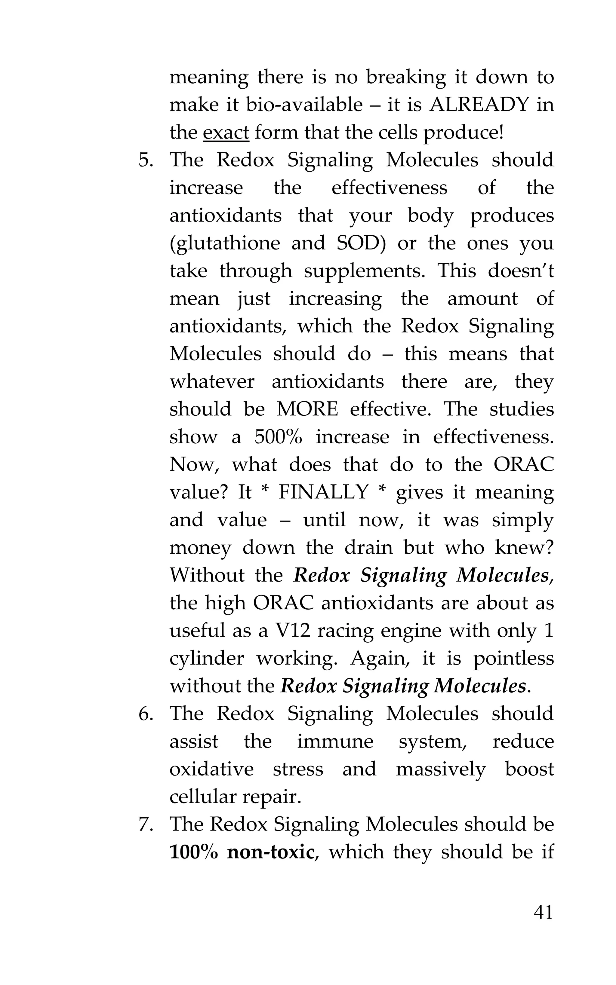 Redox Signaling Molecules by Aaron Murakami | PDF