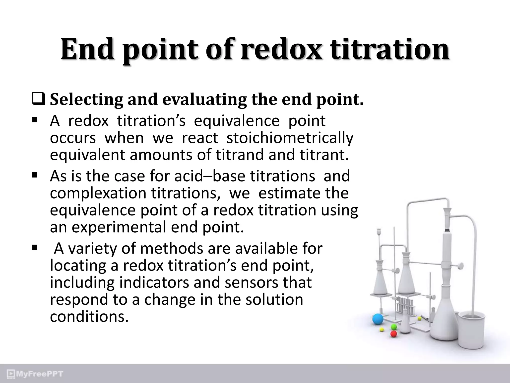 Redox titration | PPTX