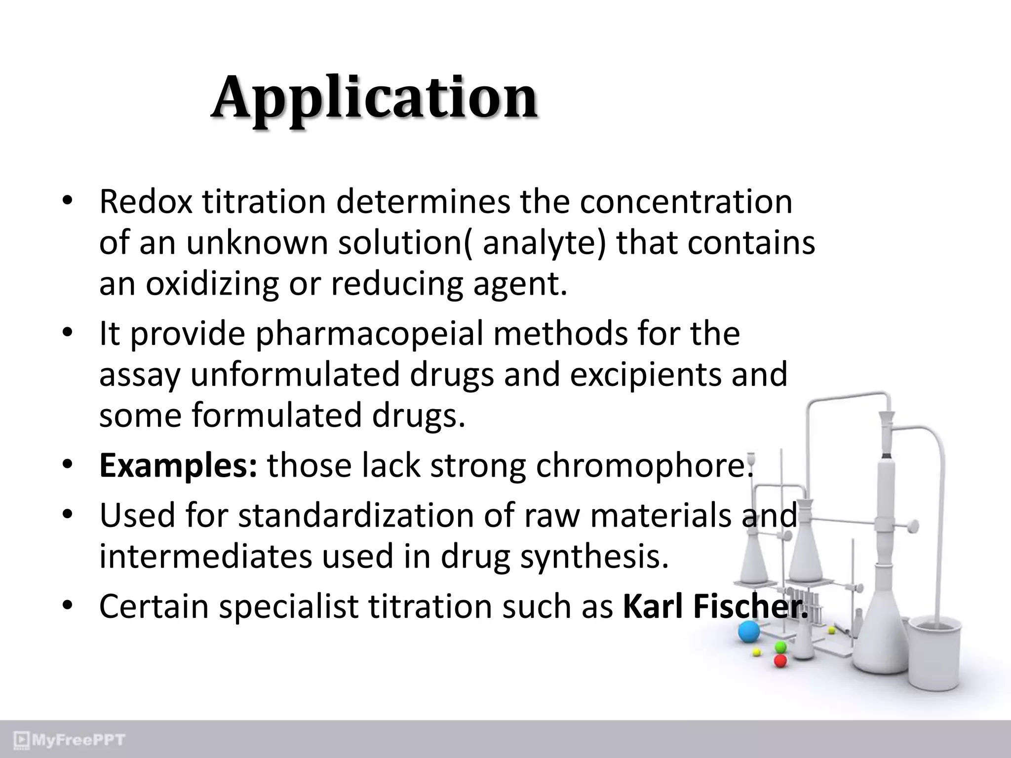 Redox titration | PPTX