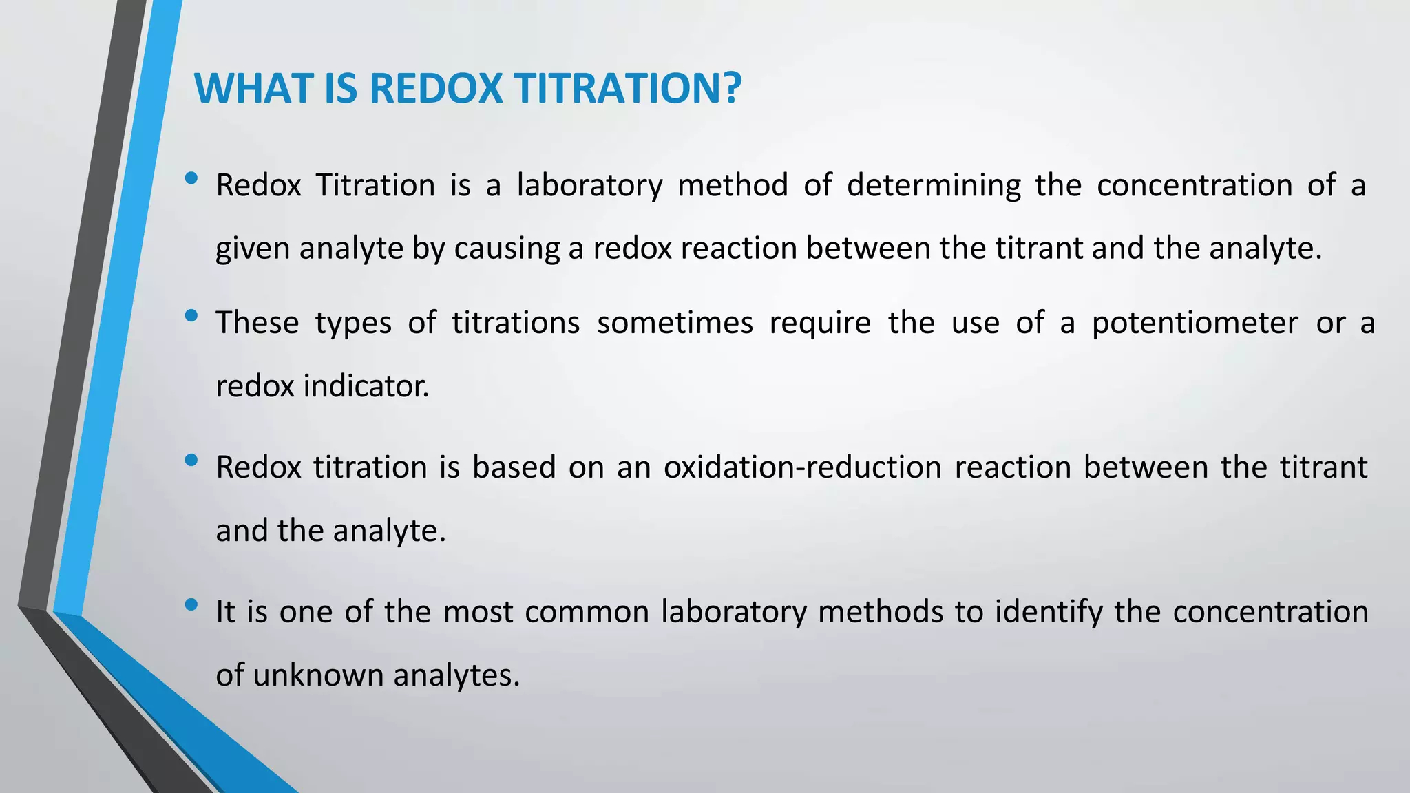 Redox Titration Pptx