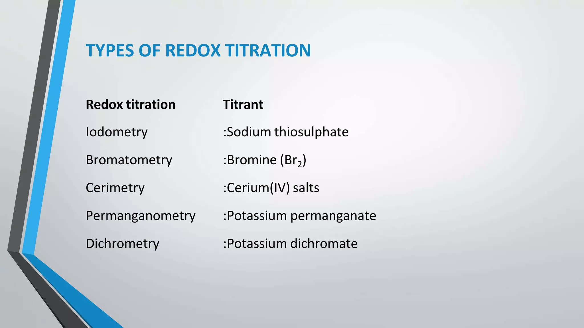 Redox Titration Pptx