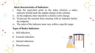 Redox Titration, Redox Potential, Iodometry, Galvanic Cell ...